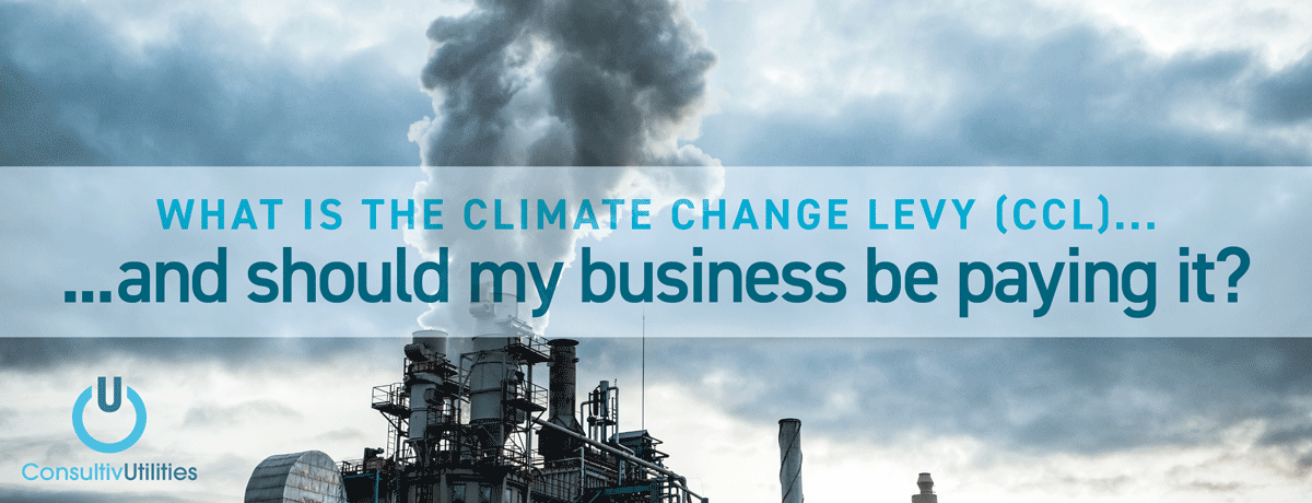 Should my business be paying the Climate Change Levy? - Consultiv Utilities